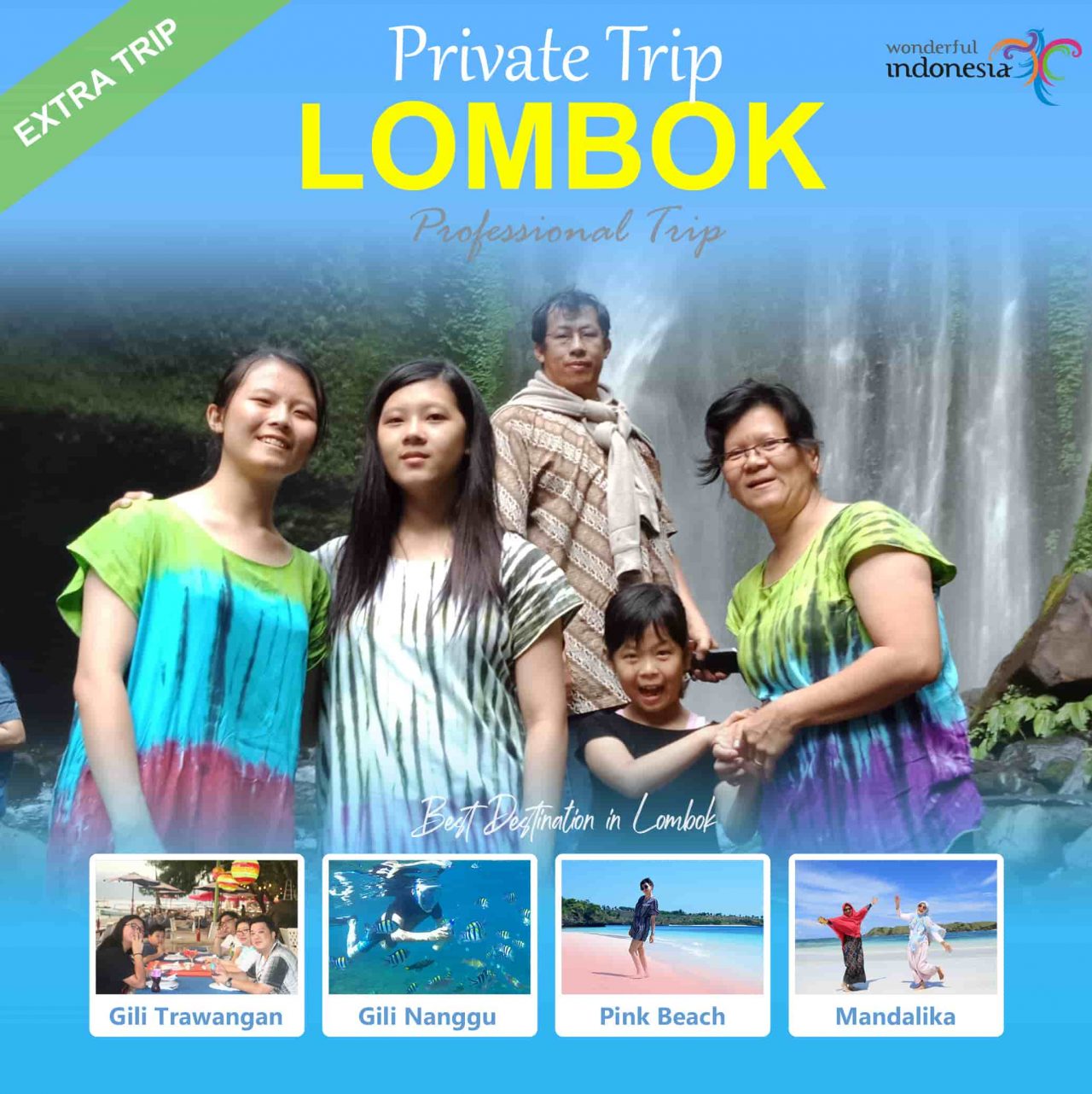 Paket Tour Lombok Istimewa - Pertiwi Lombok - Izin Resmi